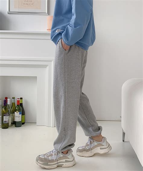 콩닥 [당일발송 자체제작]조거팬츠 트레이닝팬츠 고무줄 바지 밴딩 기모 편한 운동복 츄리닝