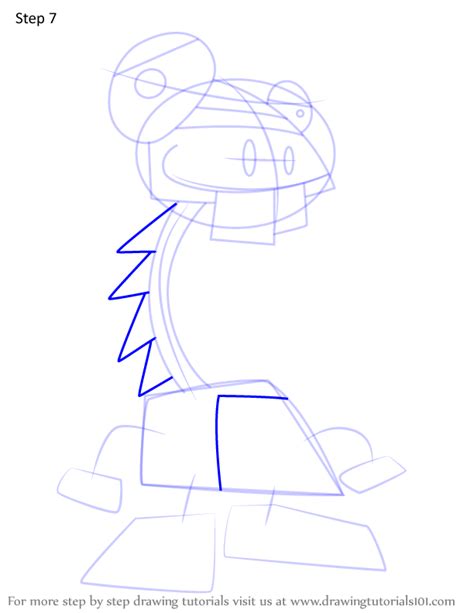 How To Draw Lunk From Mixels Mixels Step By Step