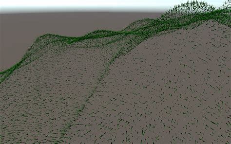 Geometry Grass Shader Add A Pass To Draw The Ground Unity Engine