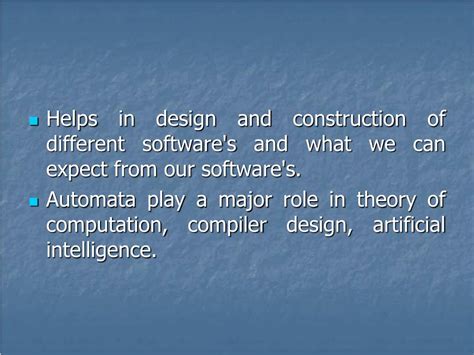 PPT Lecture 1 Automata Theory PowerPoint Presentation Free Download ID 4523406