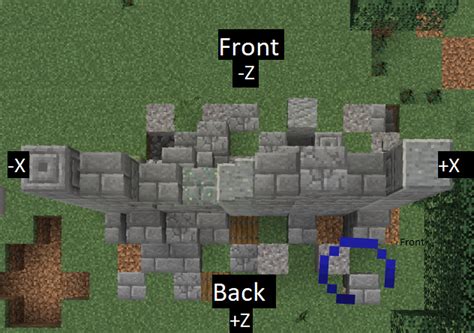 Small Rubble Wall Segment Minecraft Map