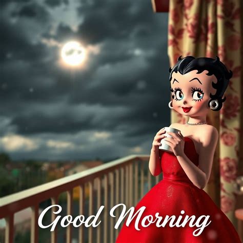 30 Chic Betty Boop Good Morning Images