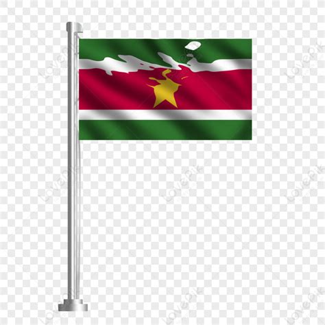 수리남 깃발을 흔들며공제하다외국 국기만화 Png 일러스트 무료 다운로드 Lovepik