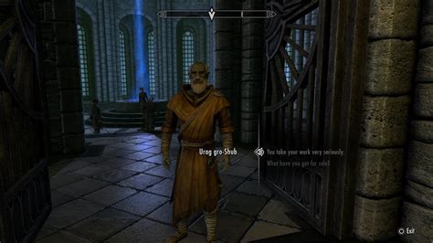 “elder Knowledge” Quest Bug No Dialogue Prompt To Ask About The Elder Scroll Anybody Know How