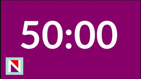 50 Minute Timer Youtube