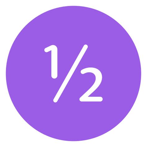 Half Generic Flat Icon