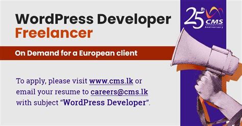 Cms On Linkedin Wordpress Developer Cms