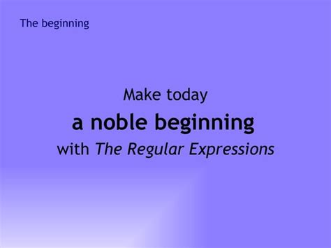 The Power Of Regular Expression Use In Notepad Ppt Programming Languages Computing
