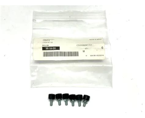 Misumi Unah4 10 Hex Head Stopper Bolts Urethane Bumper M Bbf Meses Sin Interés