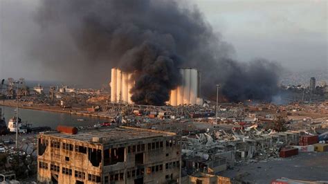 Ammonium Nitrate Stored At Site Of Massive Beirut Explosion Officials
