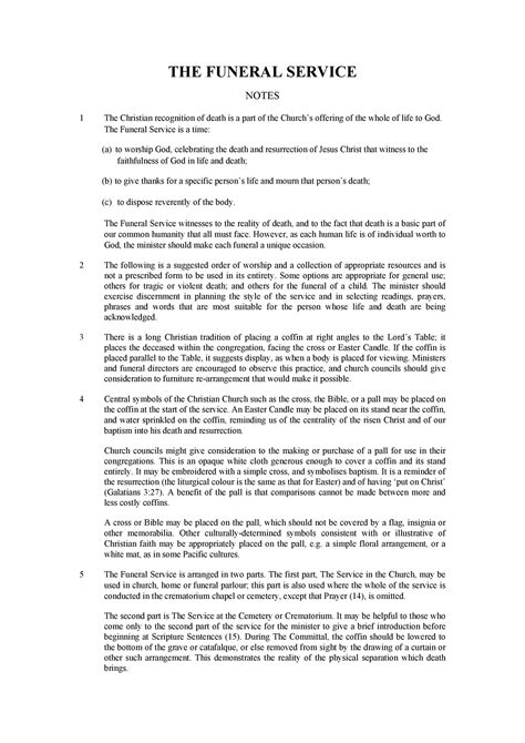 47 Free Funeral Program Templates In Word Format ᐅ Templatelab