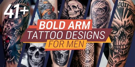 41 Bold Arm Tattoo Designs For Men Focused On Personal Expression
