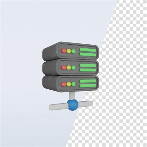 Premium Psd 3d Icon Server Database Connection