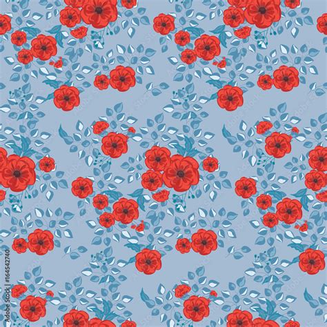 Floral Print Wallpaper