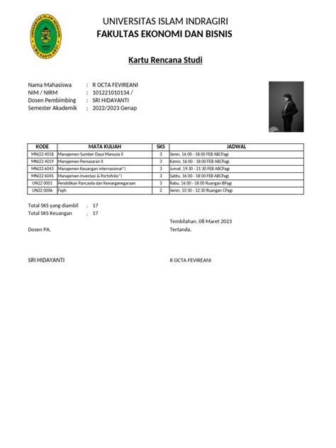 Cetak Krs 101221010134 Pdf