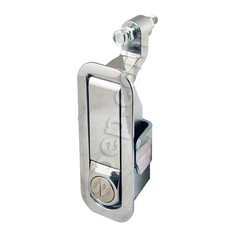 44CH KD TRIGGER LATCH WITH SHORT ARM 10 KEY CODES CHROME PLATED 04 TO 95 GRIP WITH METAL