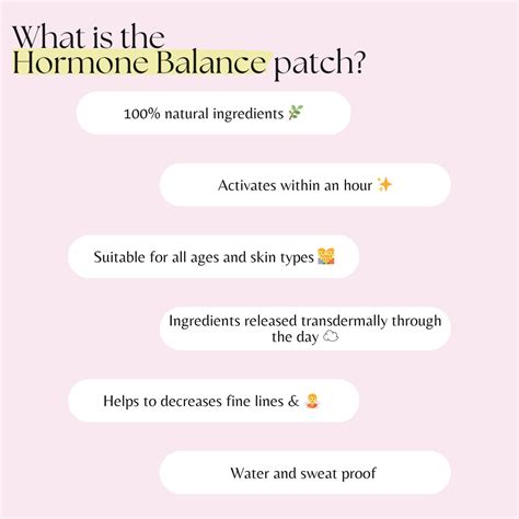 Hormone Patches Hormone Balance Patch Hapi Patch Hapipatch