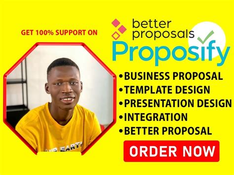 An Eye Catching Business Proposal On Proposify And Better Proposals Expert Upwork