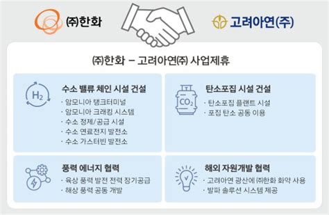 고려아연 Lg화학·㈜한화와 수소·배터리 동맹 강화 파이낸셜뉴스