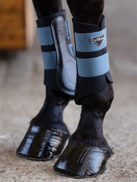 Lemieux Grafter Brushing Boots Ice Blue Do Trot In Tack Shop