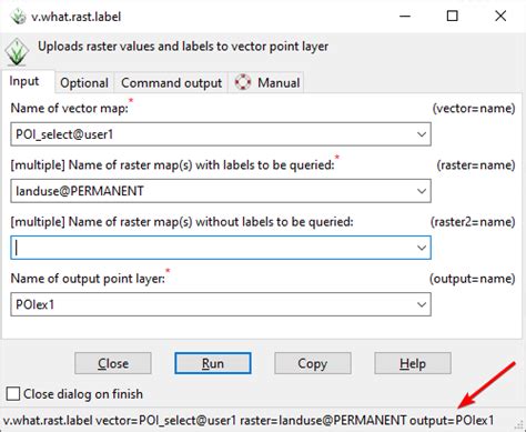 Ecodivearth Upload Raster Labels To A Point Layer Attribute Table