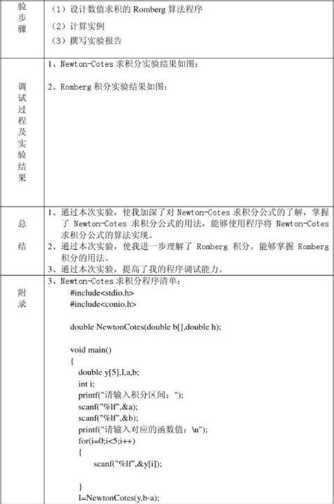 数值分析实验报告（八篇） 范文118
