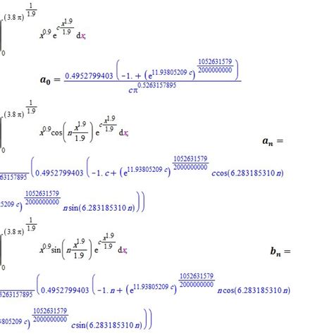 Fourier Coefficients For Solution Of Laplace Like Equation ∂ 1 9 U X Y Download Scientific