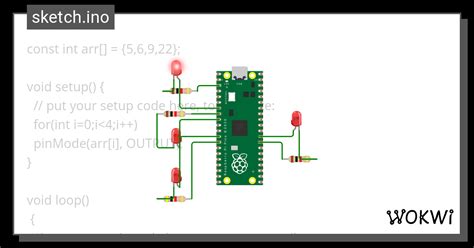 1st5led Wokwi Esp32 Stm32 Arduino Simulator