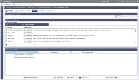 Create Packages With Psadt Package Wizard Xoap Docs