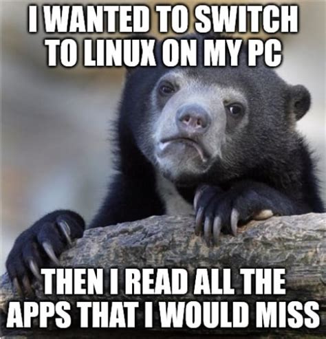 I Love My Linux Server But I Really Cant Switch My Desktop Too R
