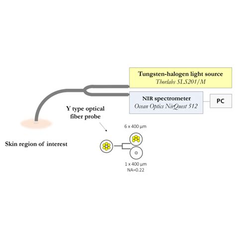 Experimental Setup For Near Infrared Diffuse Reflectance Measurements