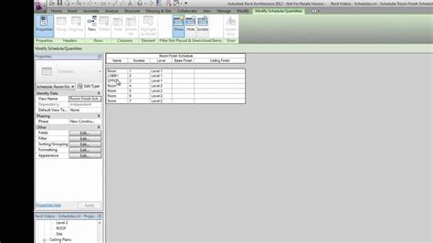 Create Schedules With Revit 2012 Book Design Revit Architecture Autodesk Revit Create Schedules With Revit 2012 Book Design Revit Architecture Autodesk Revit
