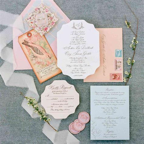 Retro Wedding Invitations 60 Photos