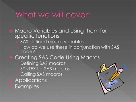 Ppt Sas Macros Powerpoint Presentation Free Download Id1160965