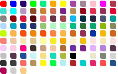 Cores HTML Tabela Nomes Códigos CSS