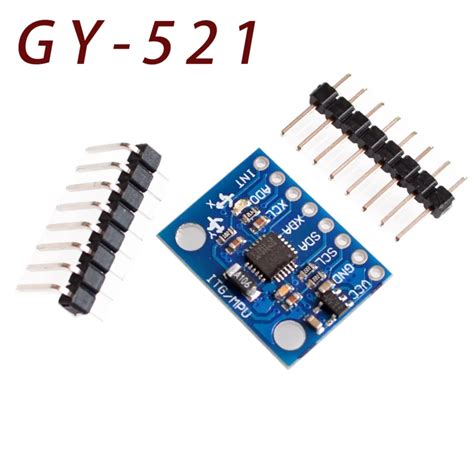 Gy 521 Mpu 6050 Mpu6050 Module 3 Axis Gyro Sensors 3 Axis Accelerometer Module In Integrated