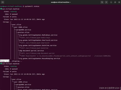 Linux操作系统实验六系统高级管理journalctl U Sun Sinceyesterday Utc Csdn博客