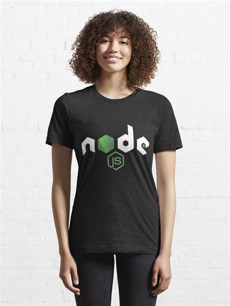 camiseta programador javascript nodejs de vladocar redbubble