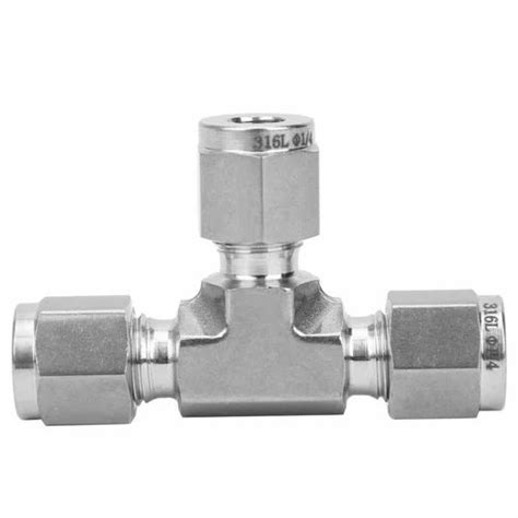Stainless Steel Ferrule Tee At Best Price In Mumbai By Industrial Tubes India Id 26534838862