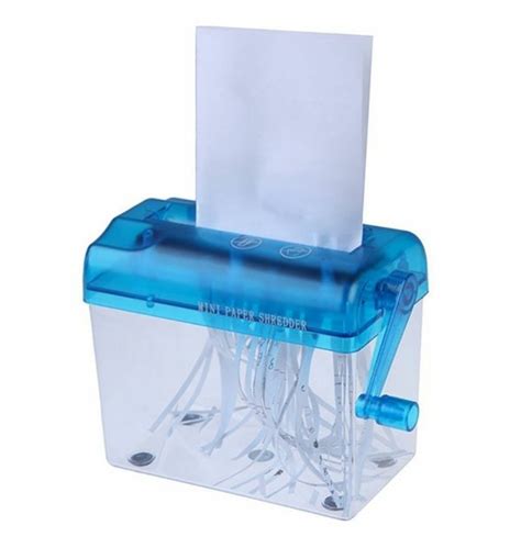 사진 자르기 작두형 재단기 종이 제단기 미니 핸드 슈레더 스트립 크로스 컷 기계 데스크탑 마이크로 수동 크랭크 파일 소형 커터 문서 도구 사무실 티몬