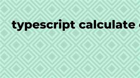 Resuelto Calcular Días Entre Fechas En Typecript Sourcetrail
