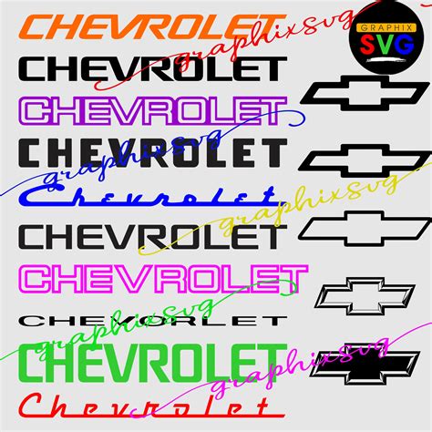Chevrolet Logo Svg Silhouette Cameo Cricut Cut File Vector 47 Off