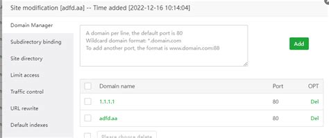 How To Park Domain On Aapanel Aapanel Free Hosting Control Panel One Click Lamplemp