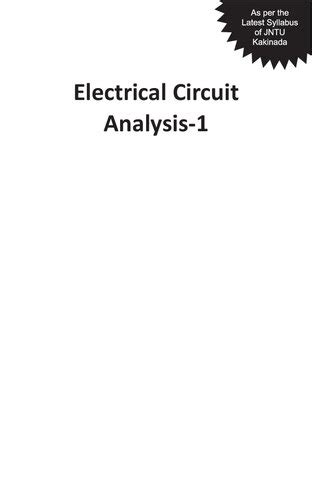 Electrical Circuit Analysis 1 AttentiveSons Store