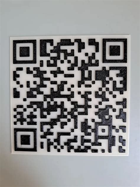 Rick Roll Qr Code By Salaman Download Free Stl Model