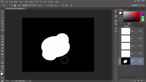 Слой маска в фотошопе Как сделать маску в фотошопе Уроки Фотошопа 24 Youtube