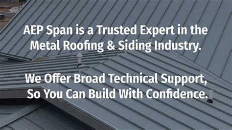 Aep Span Weathertight Warranties Youtube