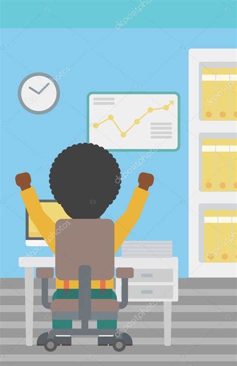 Successful Businessman Vector Illustration — Stock Vector