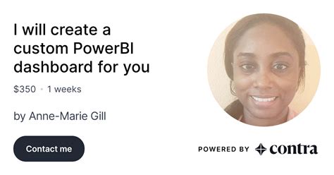 I Will Create A Custom Powerbi Dashboard For You By Anne Marie Gill