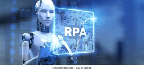 Rpa Robotic Process Automation Concept Robot Stock Illustration Shutterstock